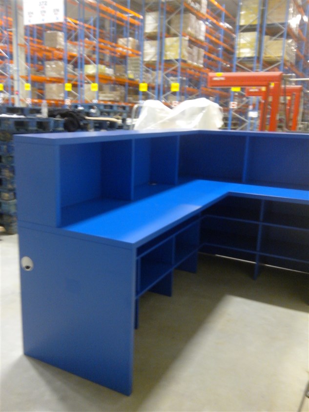 Comptoir réception logistique | AGM Mobilier